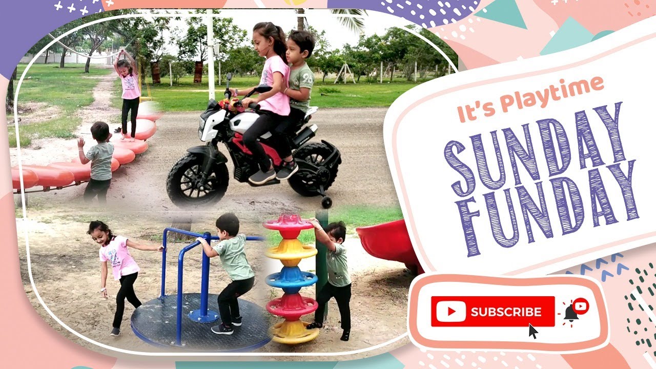 #Timetoplay #Outdoor | Sunday Fun | Fun Outdoor Playground for kids ...