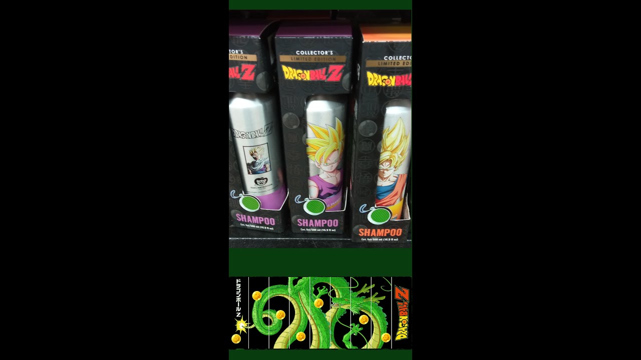 Productos de Dragon Ball en el Super, Shampoo Blumen y playeras - YouTube
