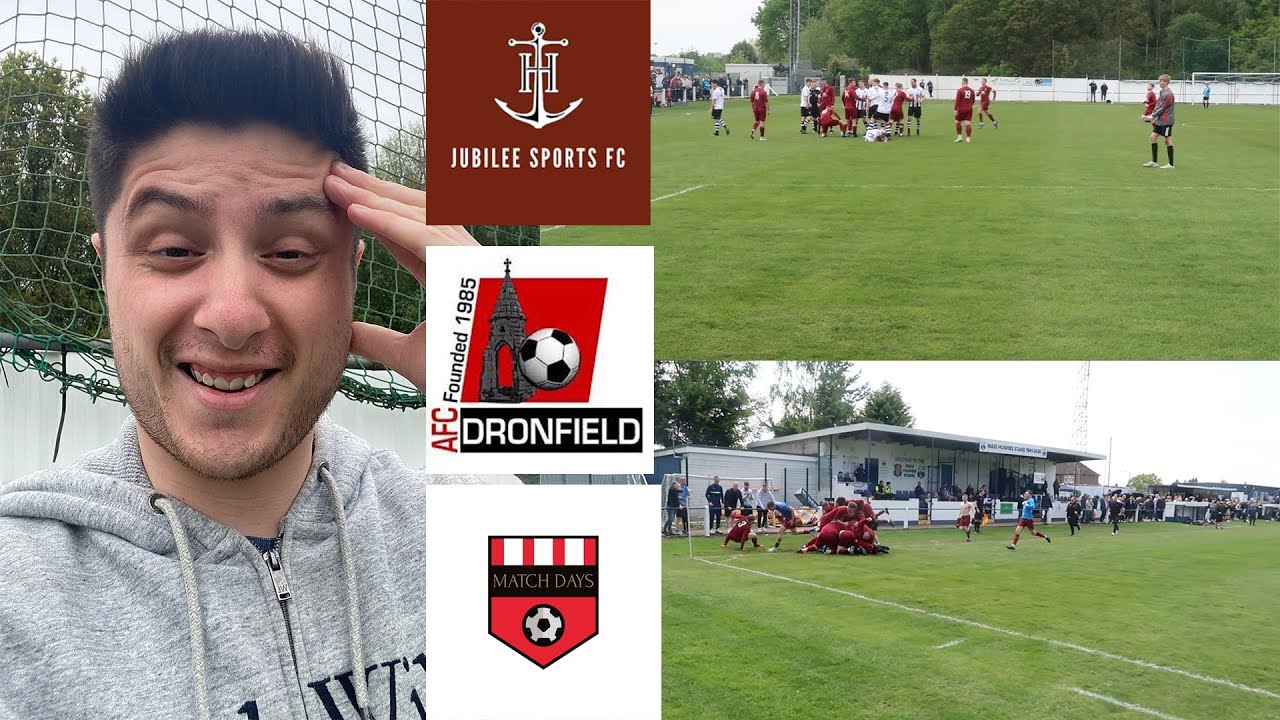 TWO RED CARDS AND LATE LATE LIMBS- JUBILEE SPORTS V AFC DRONFIELD ...