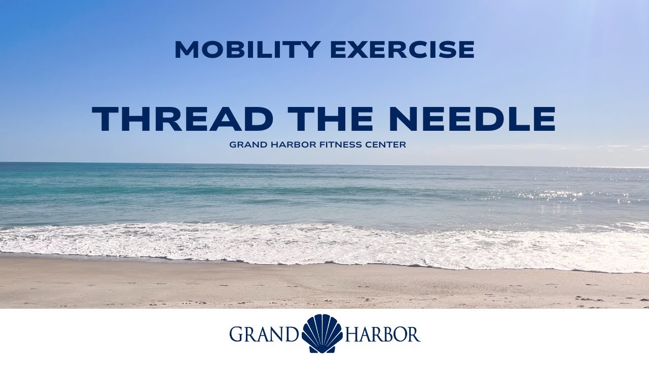 Thread the Needle- Stretch/Mobility Exercises - YouTube