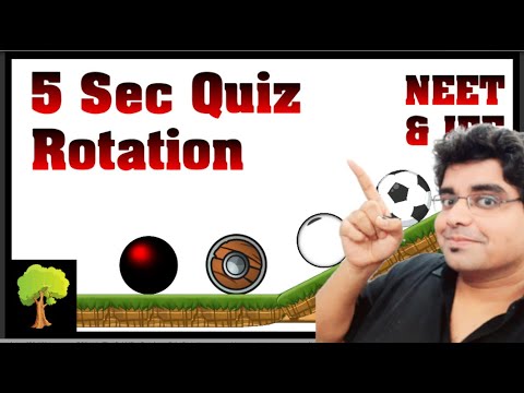Rotational Motion Class 11| Revision Quiz | Rotation For JEE | Rotation ...