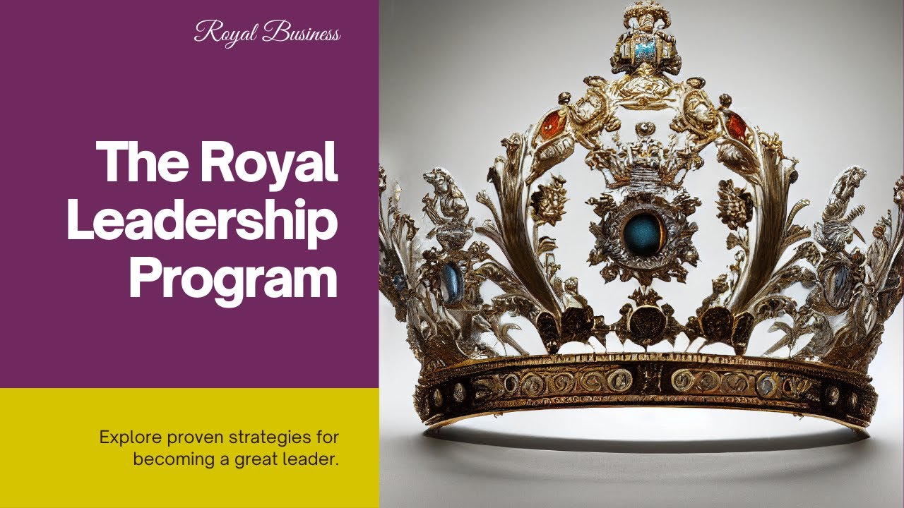 Welcome Video for the Royal Leadership Program - YouTube