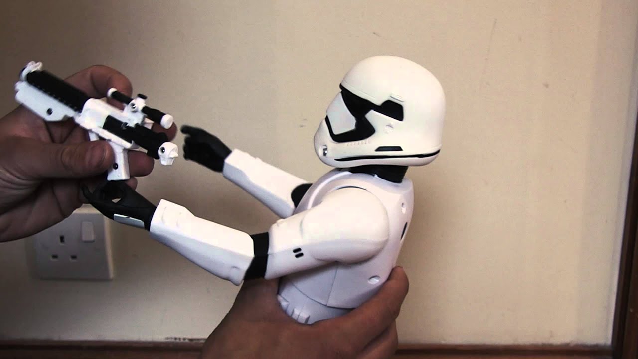 Star Wars The Force Awakens 18-Inch Big Stormtrooper Figure Unboxing ...