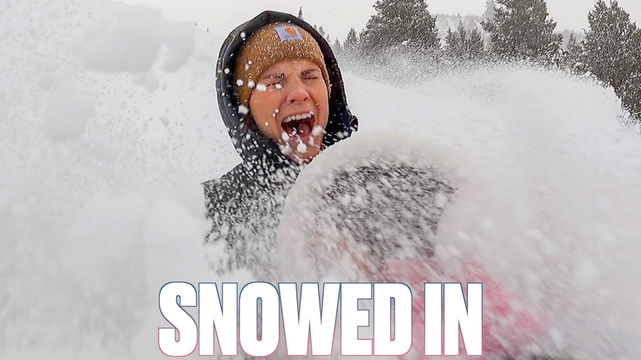 SNOWED IN SNOW DAY | EXTREME SNOW ADVENTURE | INSTANT REGRET - YouTube