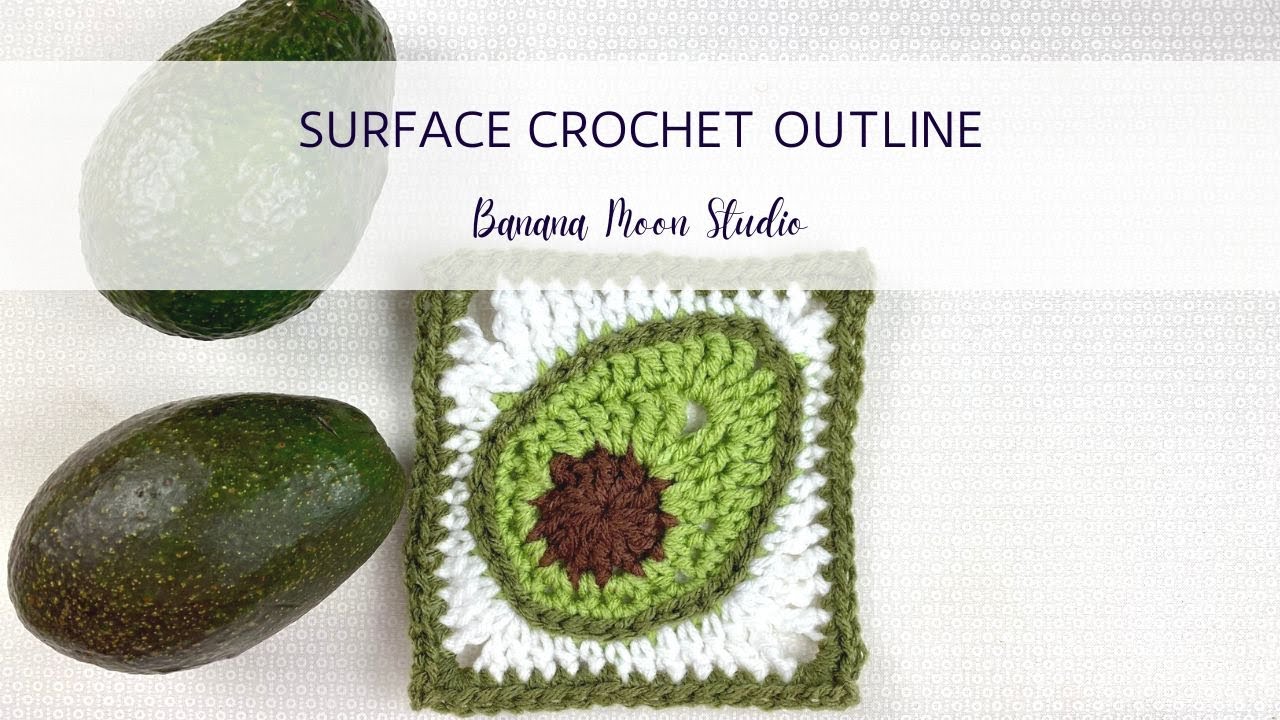 Surface Crochet Outline - YouTube