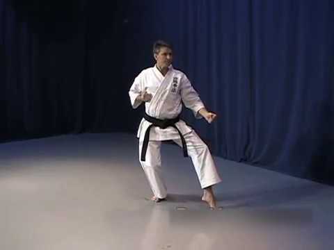 Pinan Nidan form ,태권도, 跆拳道, heian, okinawan kenpo Karate kata - YouTube