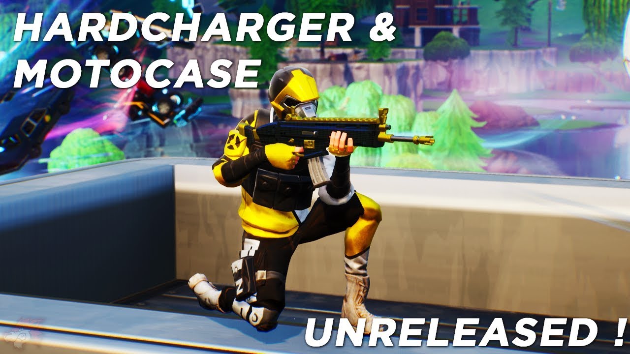 Fortnite New *Leaked* HARDCHARGER Skin & MOTOCASE Backbling Gameplay ...
