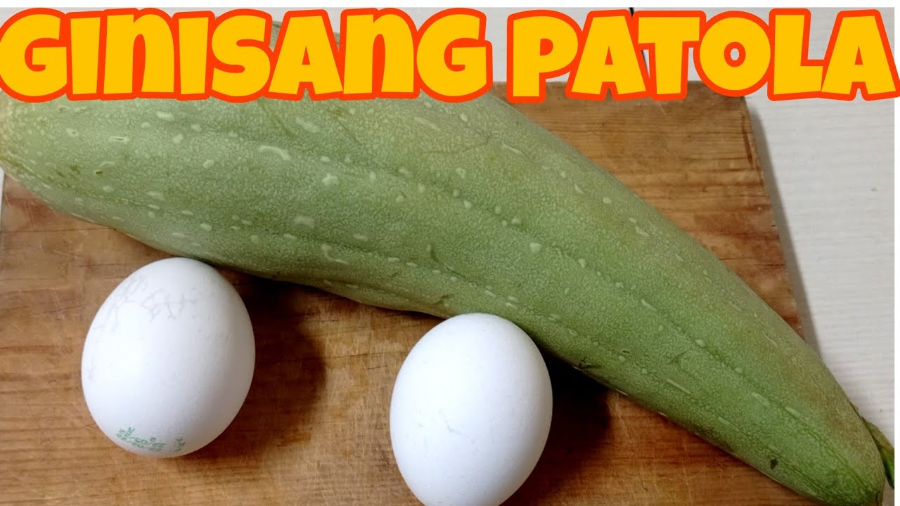 HOW TO COOK GINISANG PATOLA WITH EGG | OragonVlogs - YouTube