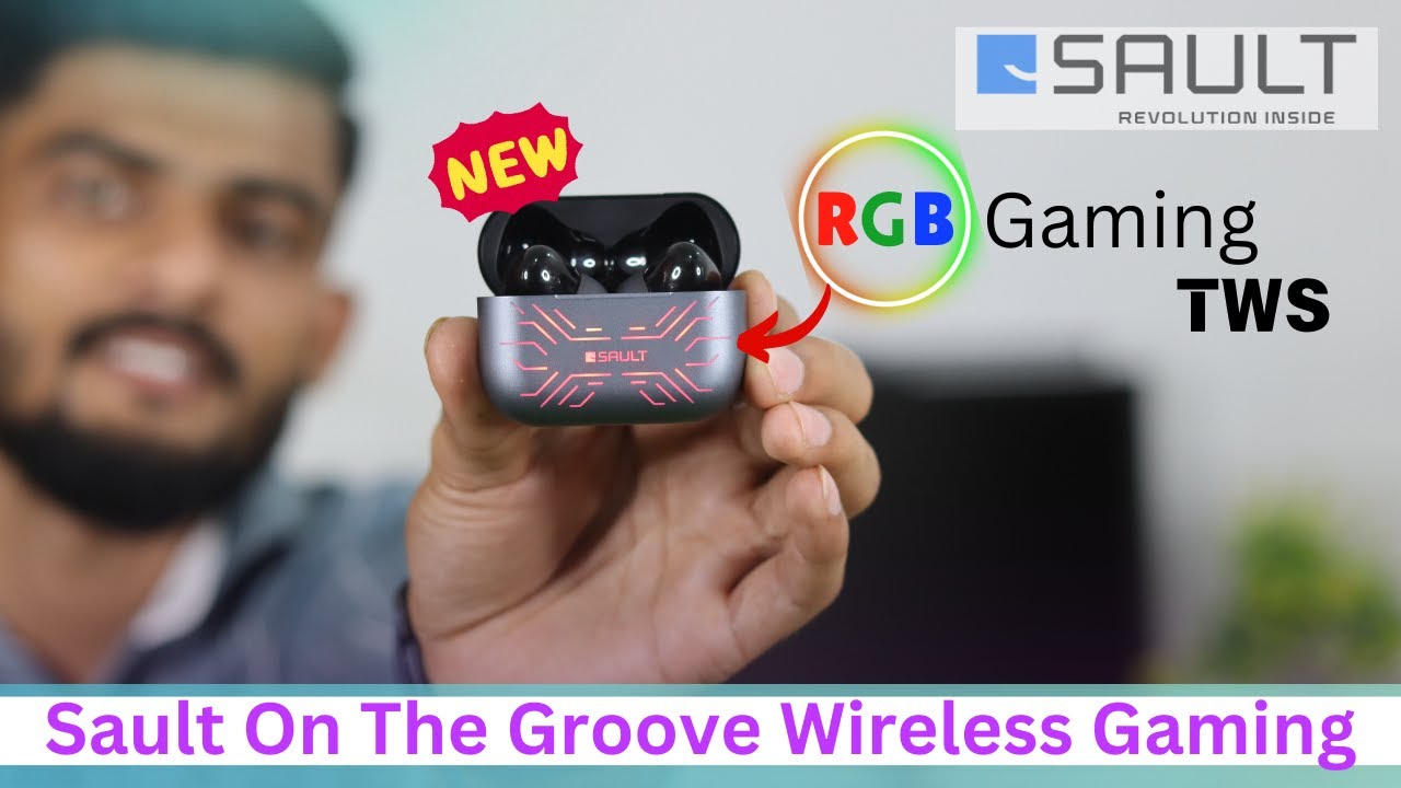 Best Gaming RGB Earbuds TWS Unboxing and Review || Sault On The Groove ...