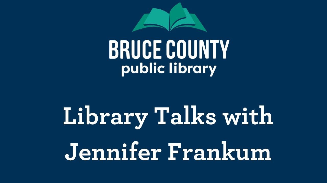 Library Talks with Jennifer Frankum - YouTube