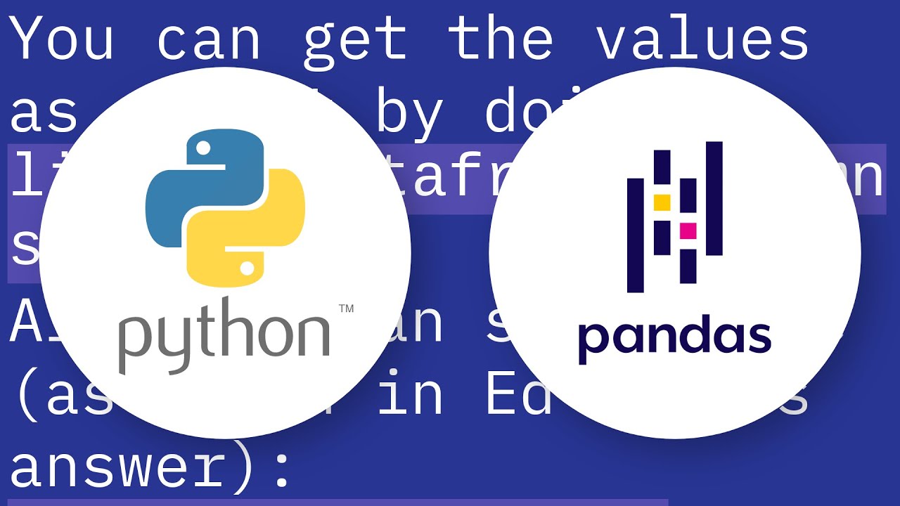 Get A List From Pandas DataFrame Column Headers YouTube get-a-list-from-pandas-dataframe-column-headers-youtube
