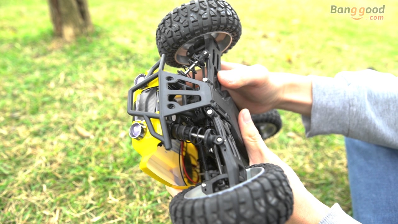 HBX 12889 1/12 2.4G 4WD RC Truggy Thruster Two Speed Mode - YouTube