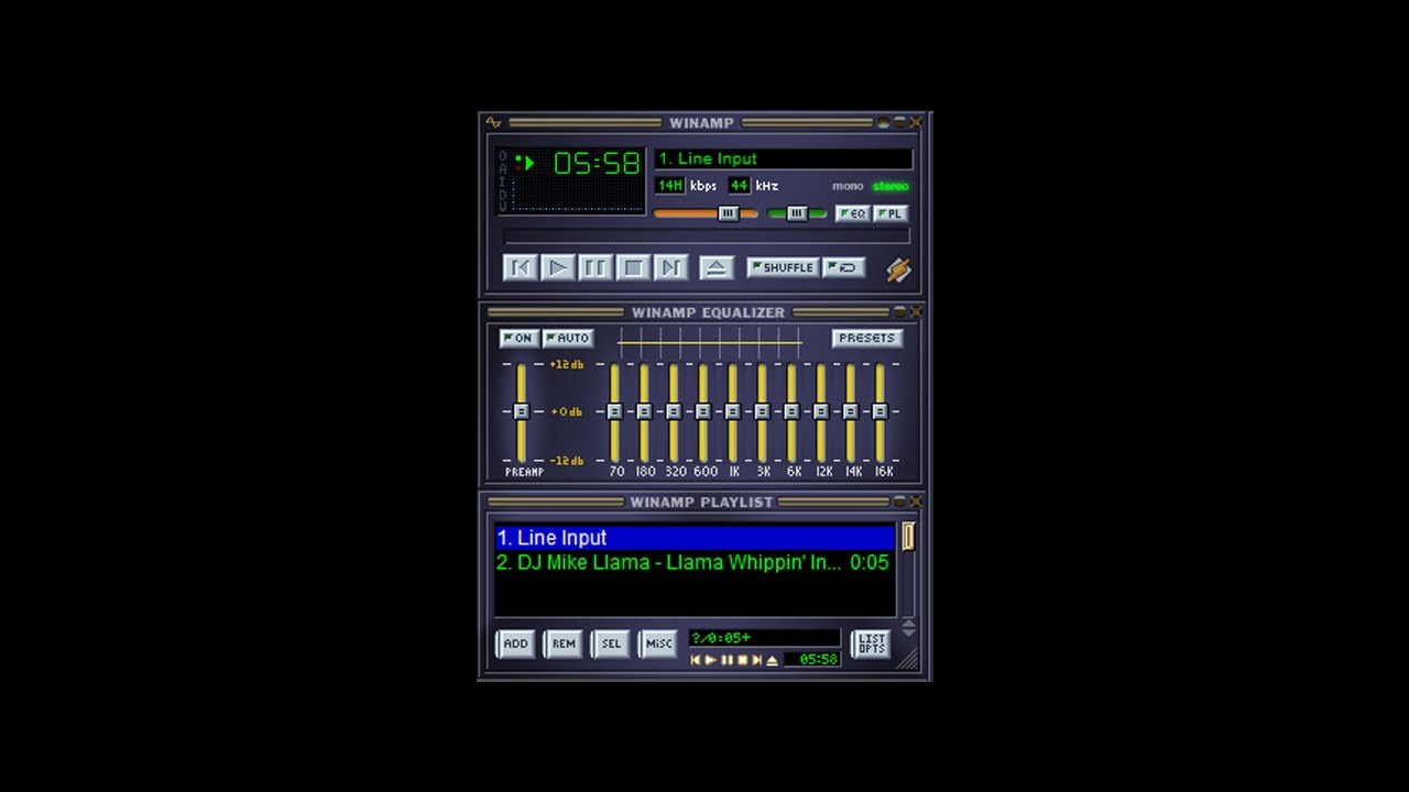 Winamp MilkDrop Live Tour 2022 #2 - YouTube