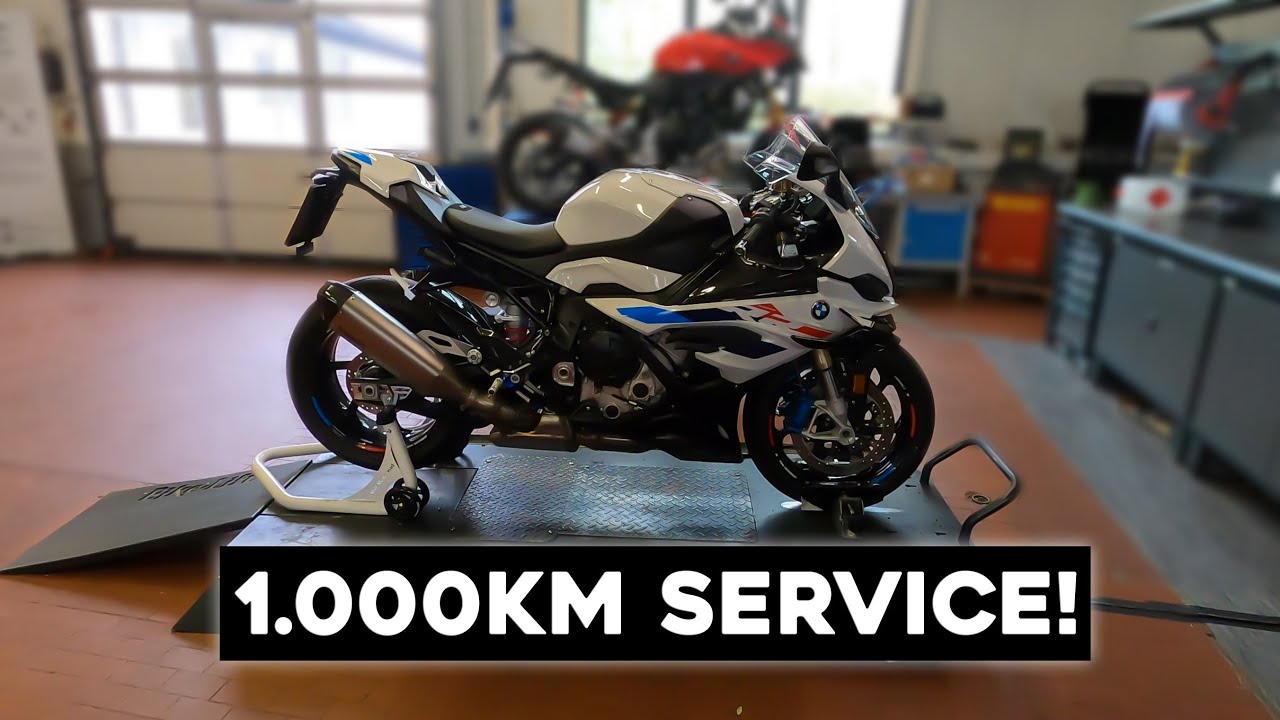 1.000 KILOMETER SERVICE! | 2023 BMW S1000RR - M - YouTube