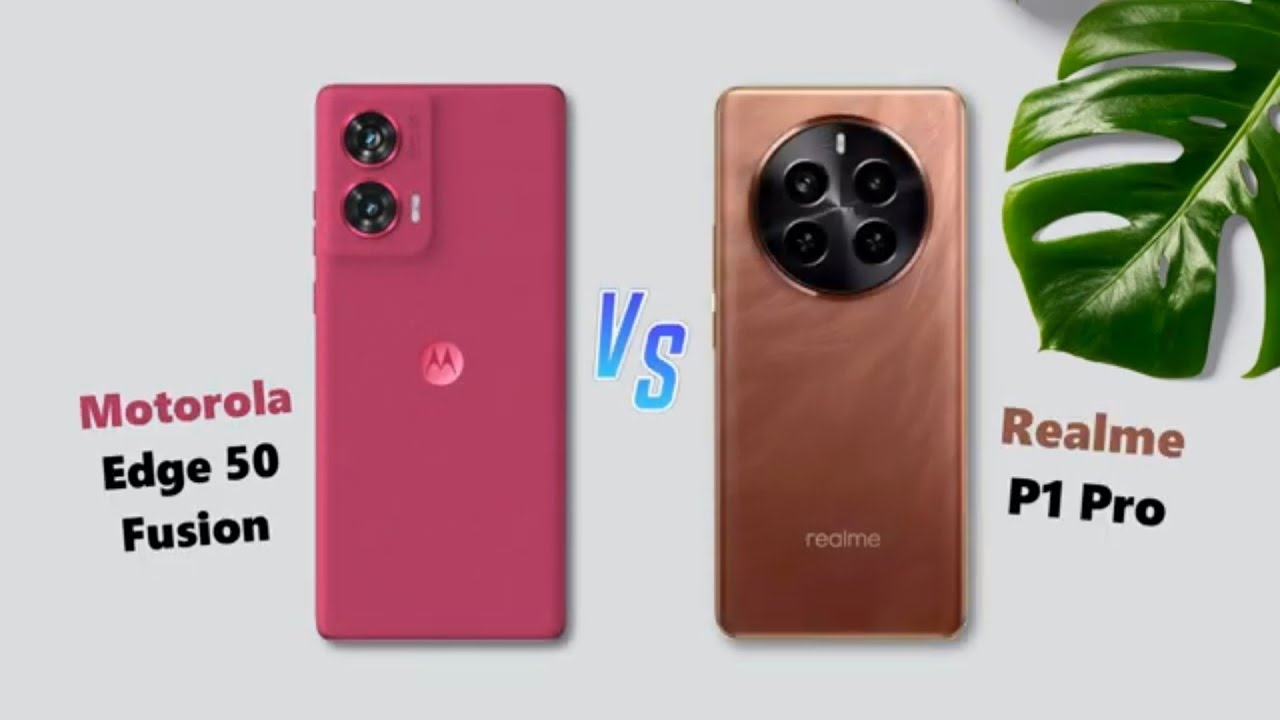 Motorola Edge 50 Fusion vs Realme P1 Pro - YouTube