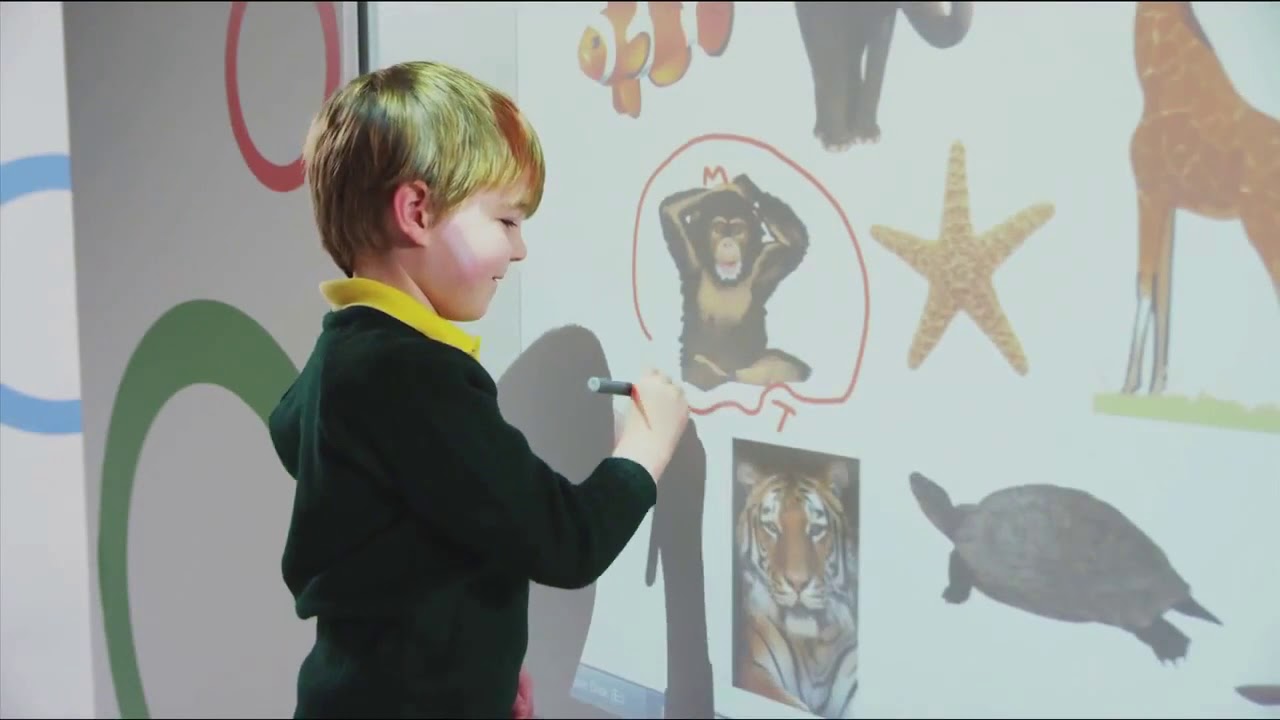 SMART Board M600 interactive whiteboard - YouTube