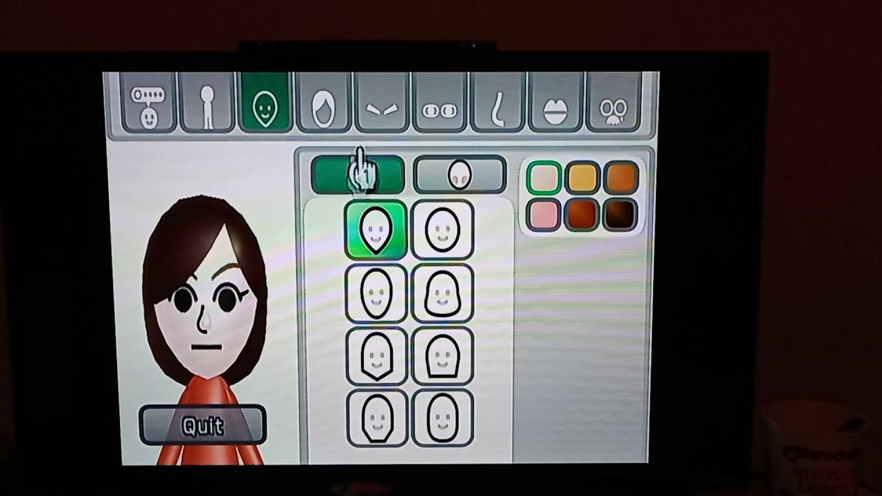 How to make a mask Mii (female) - YouTube