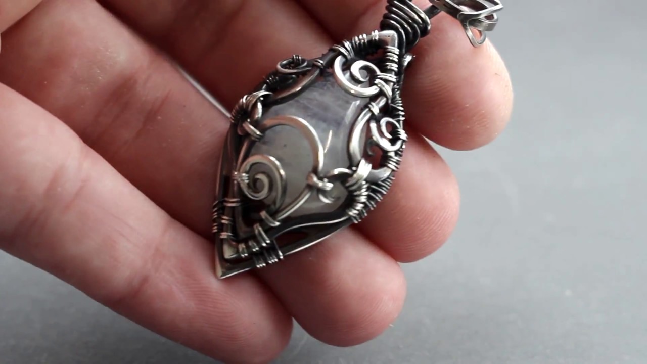 Fantasy necklace // Fantasy pendant // Fairytale pendant // Wire wrap ...