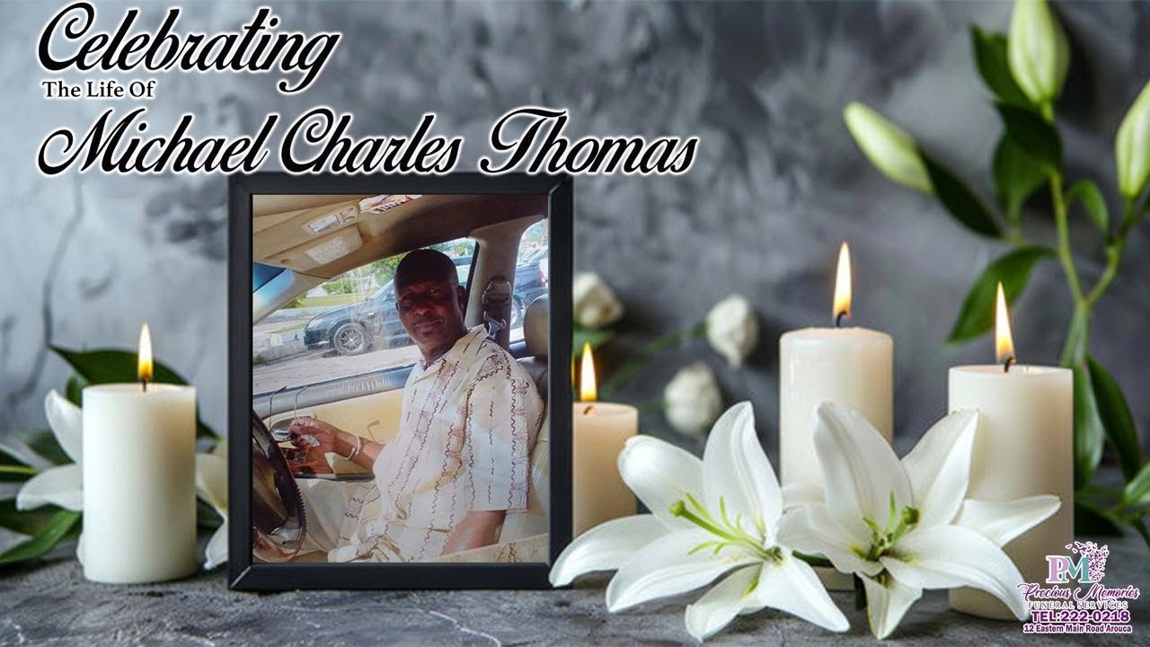 Celebrating the life of Michael Charles Thomas - YouTube