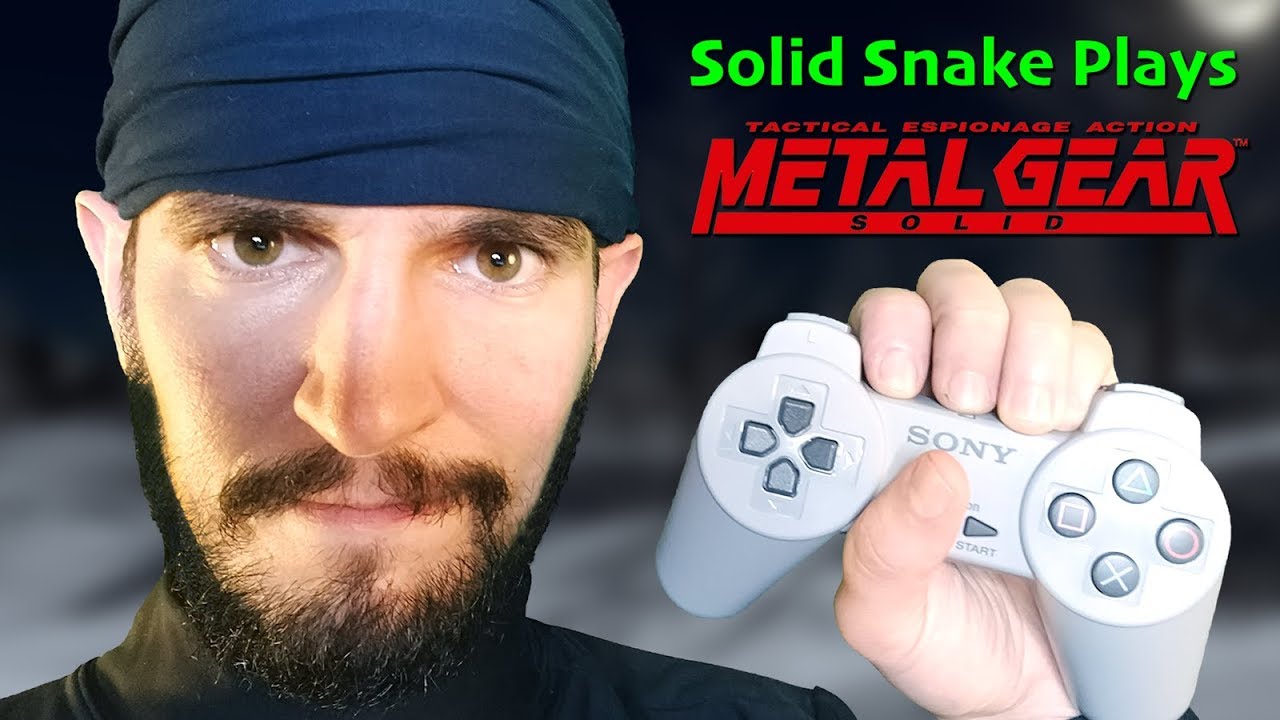 ASMR Gameplay: Solid Snake Plays Metal Gear Solid + Voice Impression ...
