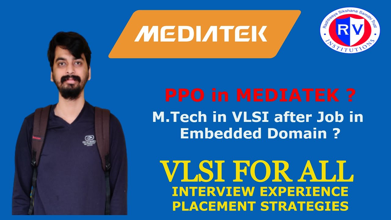 VLSI FOR ALL - M.TECH IN VLSI AFTER JOB IN EMBEDDED DOMAIN | PPO IN ...