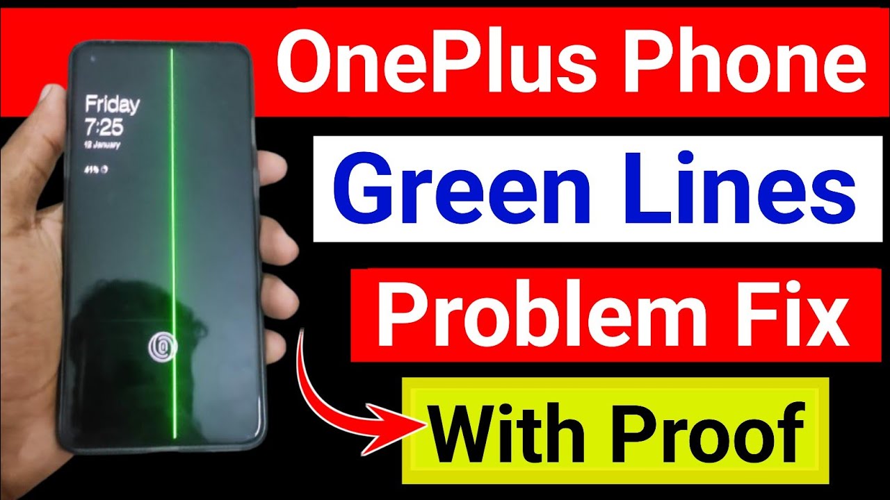😇oneplus green line issue after update | oneplus green line issue ...