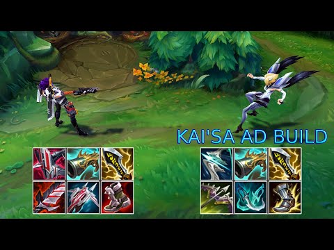 SAMIRA vs KAI'SA (AD) SEASON 12 FULL BUILD FIGHTS