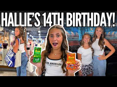 Hallie’s 14th Birthday Vlog! Shopping Spree + a BIG Surprise! | Life As We Gomez