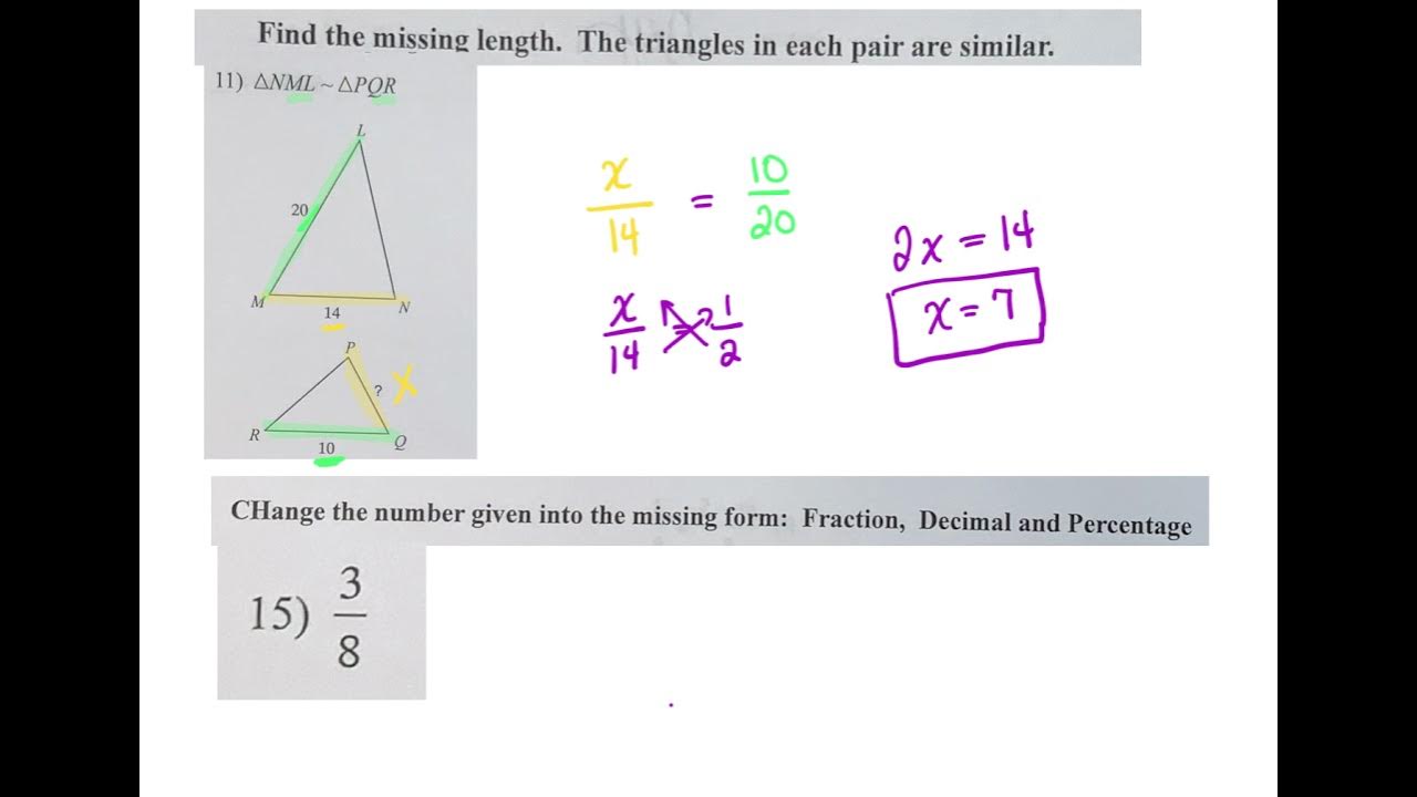 Algebra I Chapter 3 Test Review - YouTube