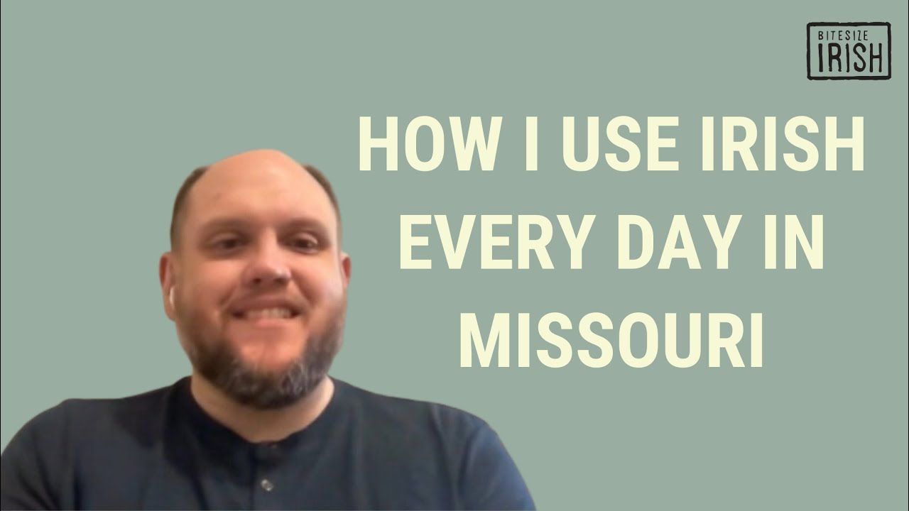 Using Irish in Missouri - Interview with Walter - YouTube