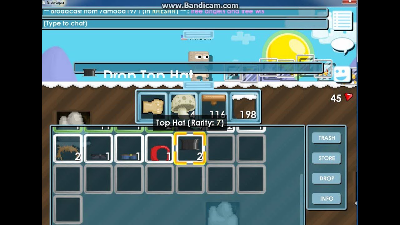 #1 Whats In My Backpack In Growtopia - YouTube