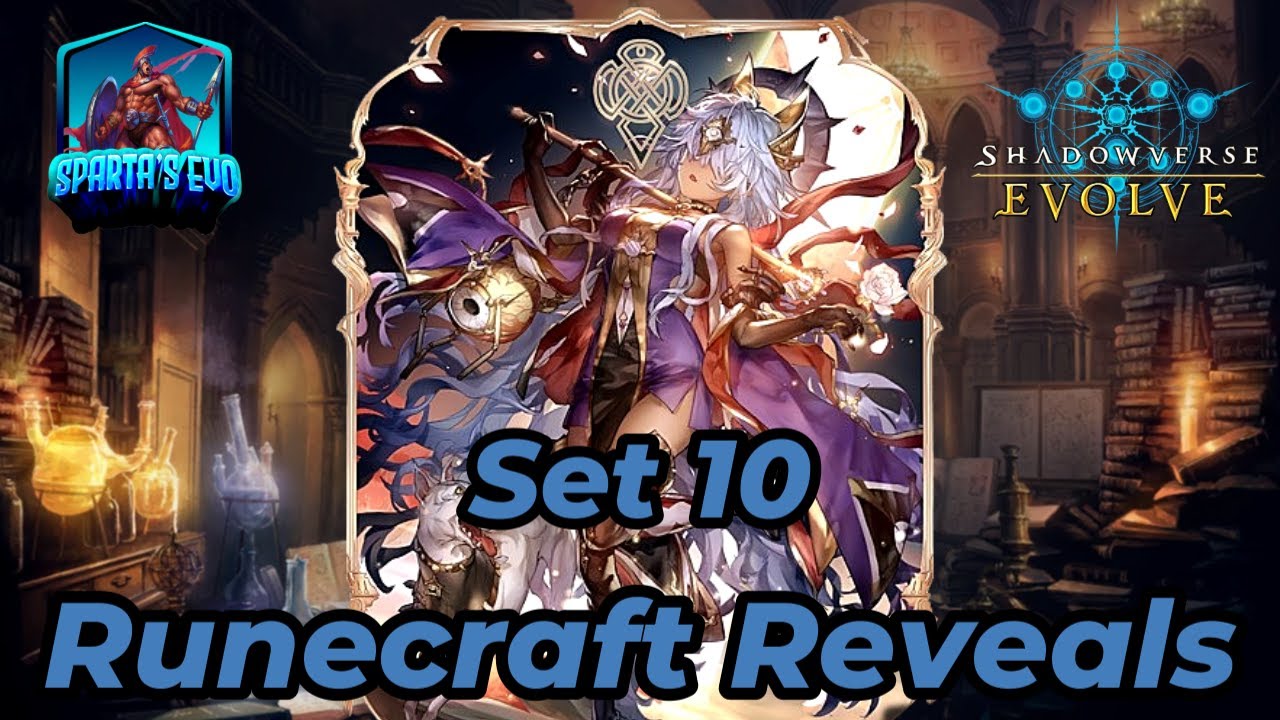 Shadowverse Evolve: Set 10 Gods of the Arcana Runeccraft Reveals ...