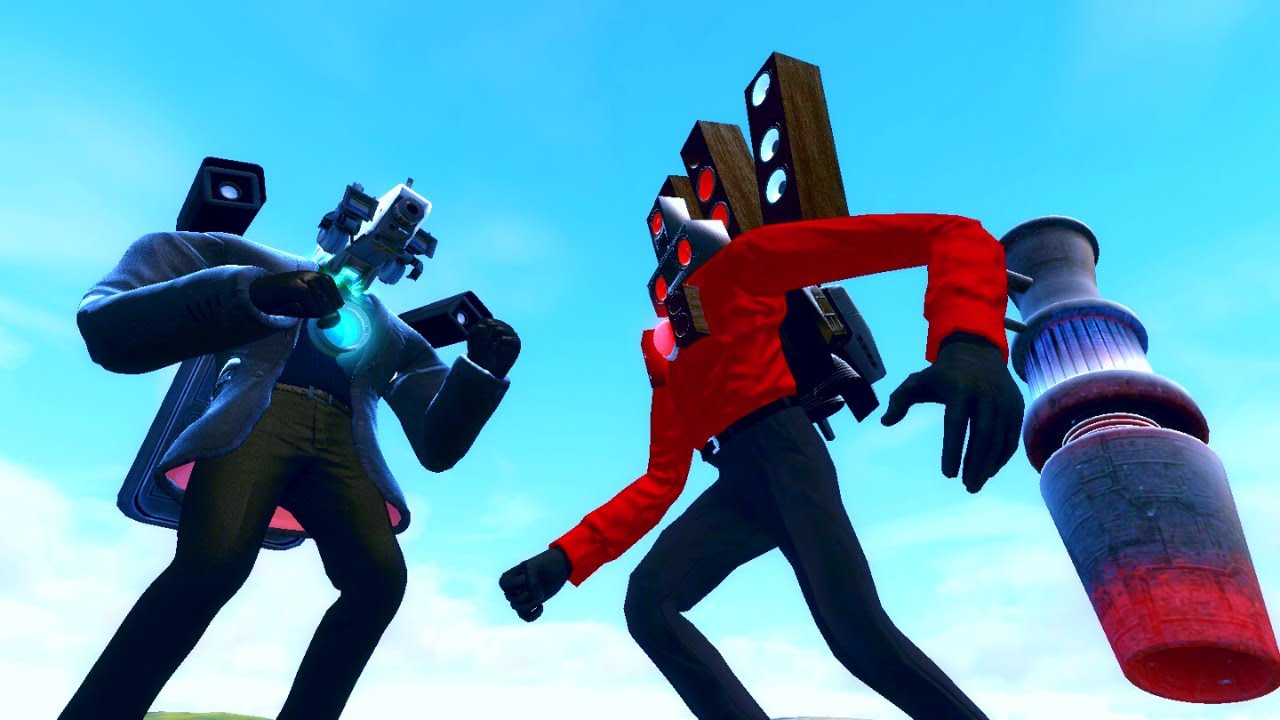 Boss Cameraman Vs Speakerman [Gmod] - YouTube