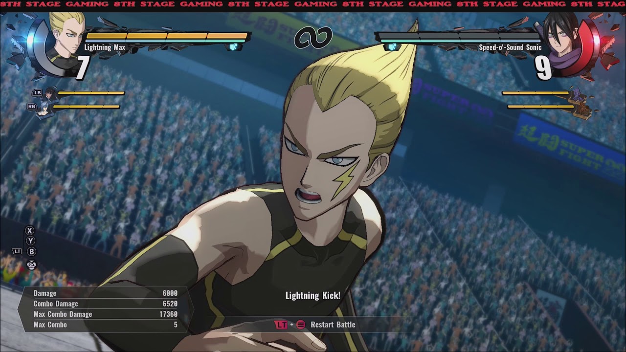 One Punch Man A Hero Nobody Knows Lightning Max Moveset - YouTube