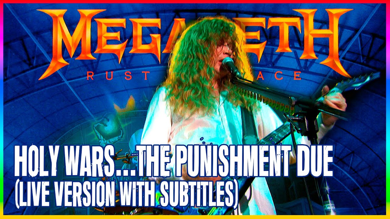 Megadeth - Holy Wars... The Punishment Due - YouTube