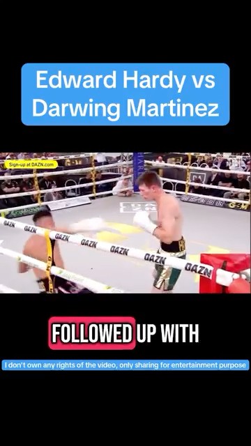 Edward Hardy vs Darwing Match Highlights Martinez #EdwardHardy # ...