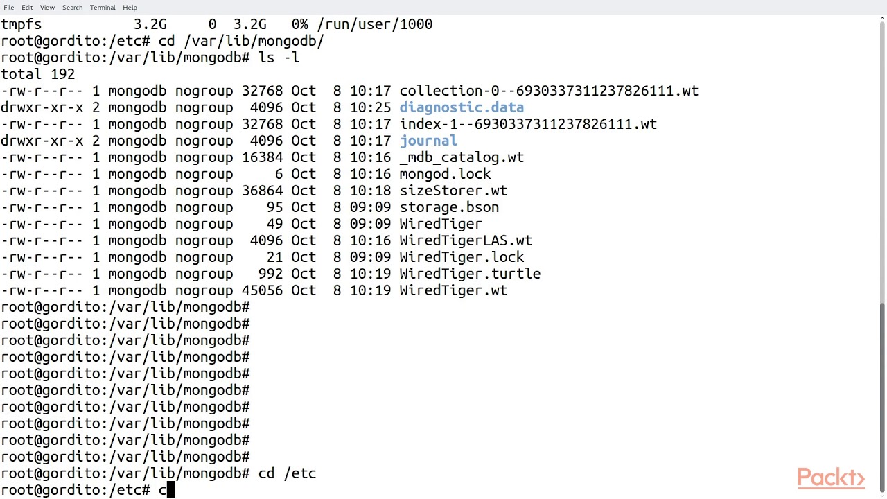 Learning MongoDB Deployments: Discussion of /etc/mongod.conf|packtpub ... Learning MongoDB Deployments: Discussion of /etc/mongod.conf|packtpub ...