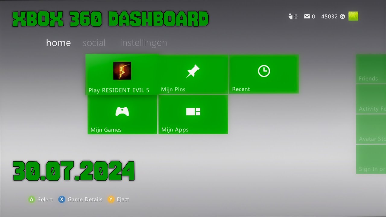 Xbox 360 Dashboard