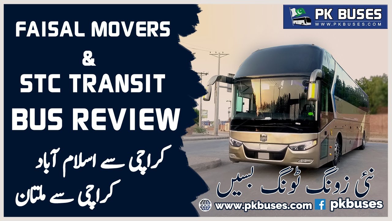 Faisal Movers & STC Transit | Latest ZhongTong Bus Review | PK BUSES ...