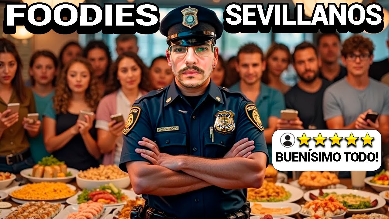 FOODIES en el BUFFET de MODA 💀 | La POLICÍA del FOODIE - YouTube