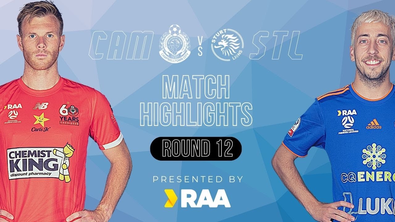 RD12 #RAANPLSA 2023 Highlights | Campbelltown City v Sturt Lions - YouTube