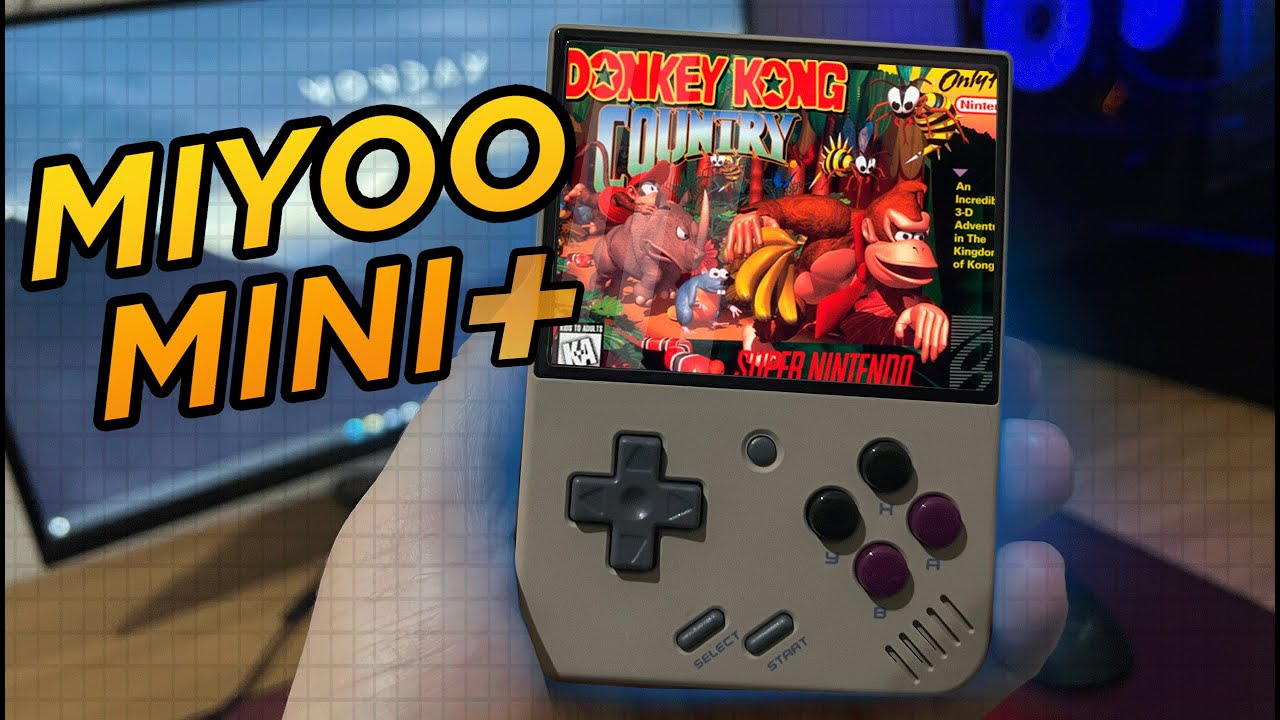 MIYOO MINI PLUS - MINHAS PRIMEIRAS IMPRESSÕES - YouTube