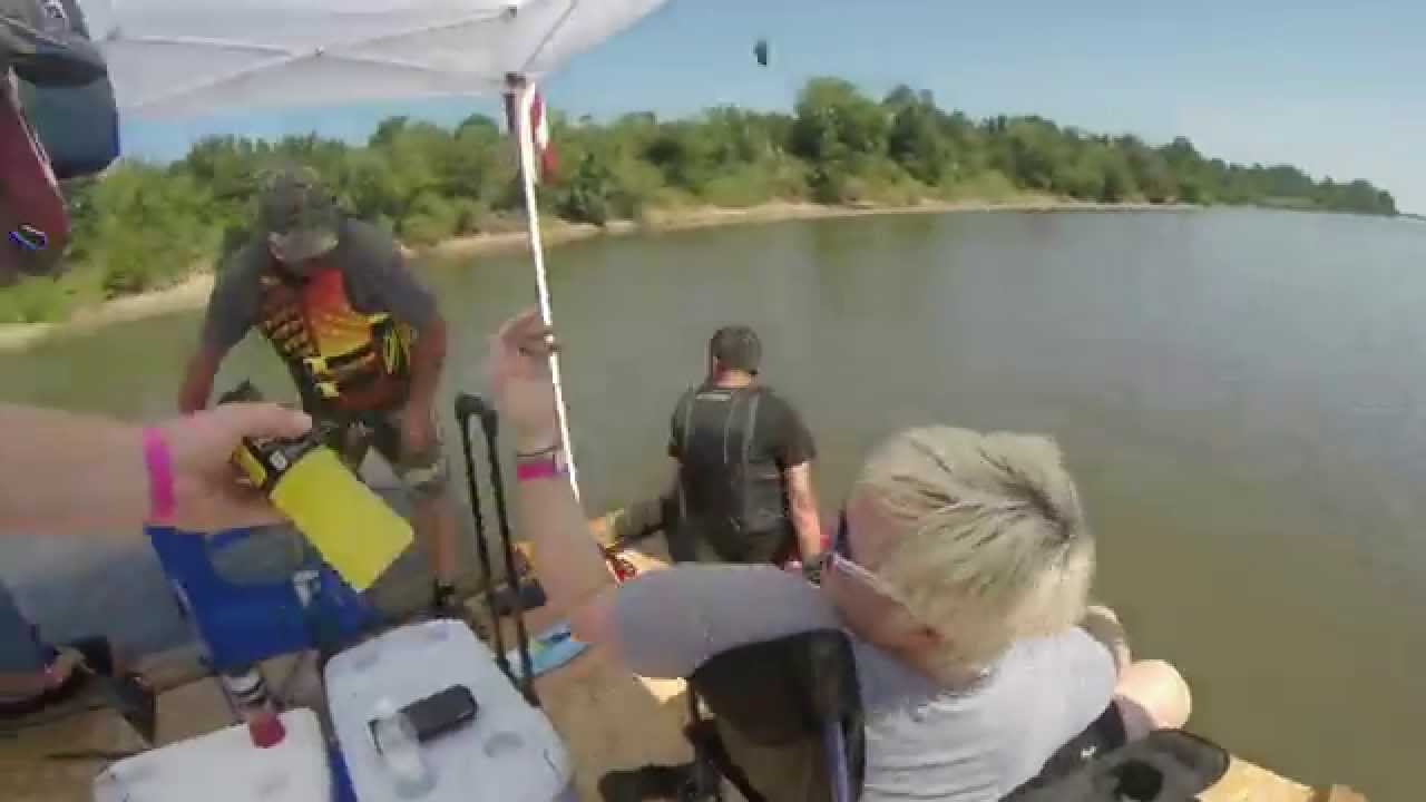 Tulsa Raft Race on the Arkansas river 2015 - YouTube