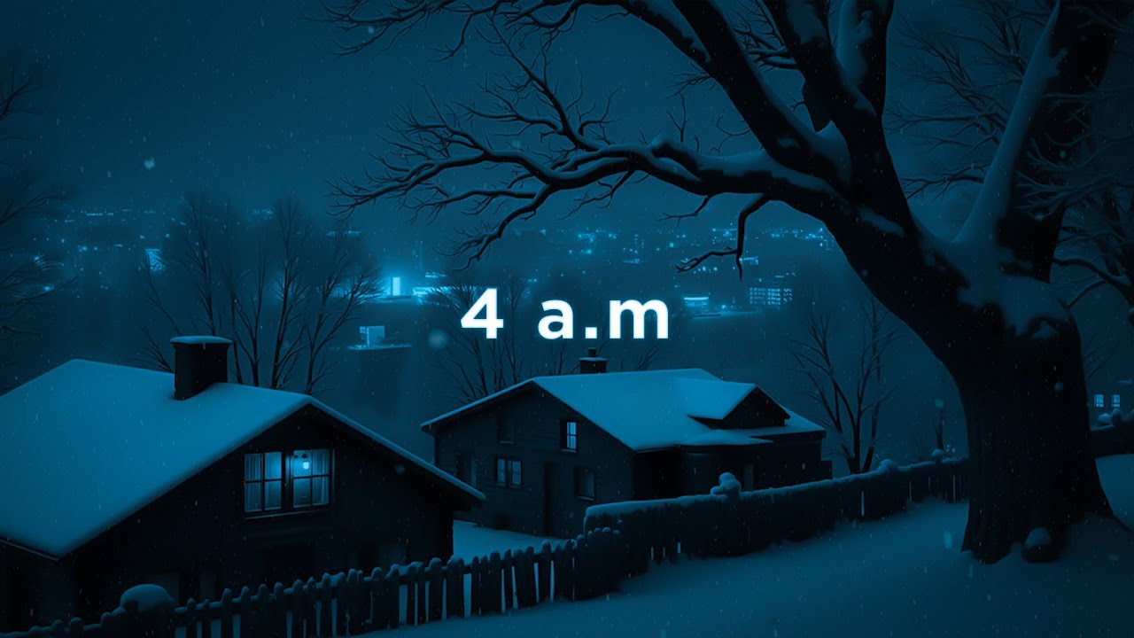 4 a.m, and the winter silence echoes. - YouTube