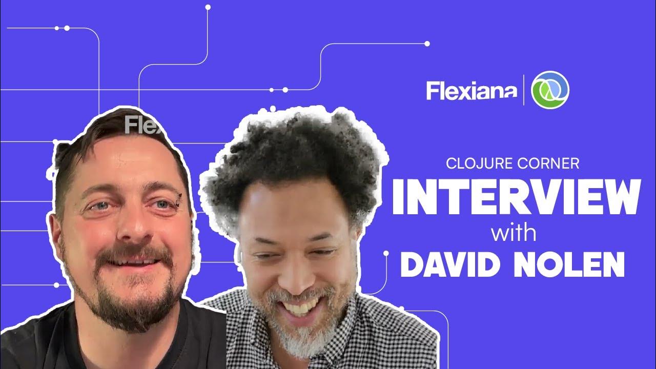 Clojure Corner: Interview with David Nolen - YouTube