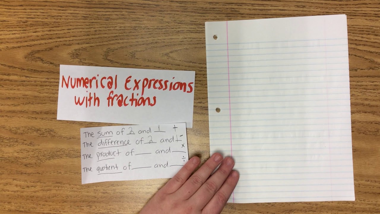 5th Grade Math Review: Numerical Expressions - YouTube