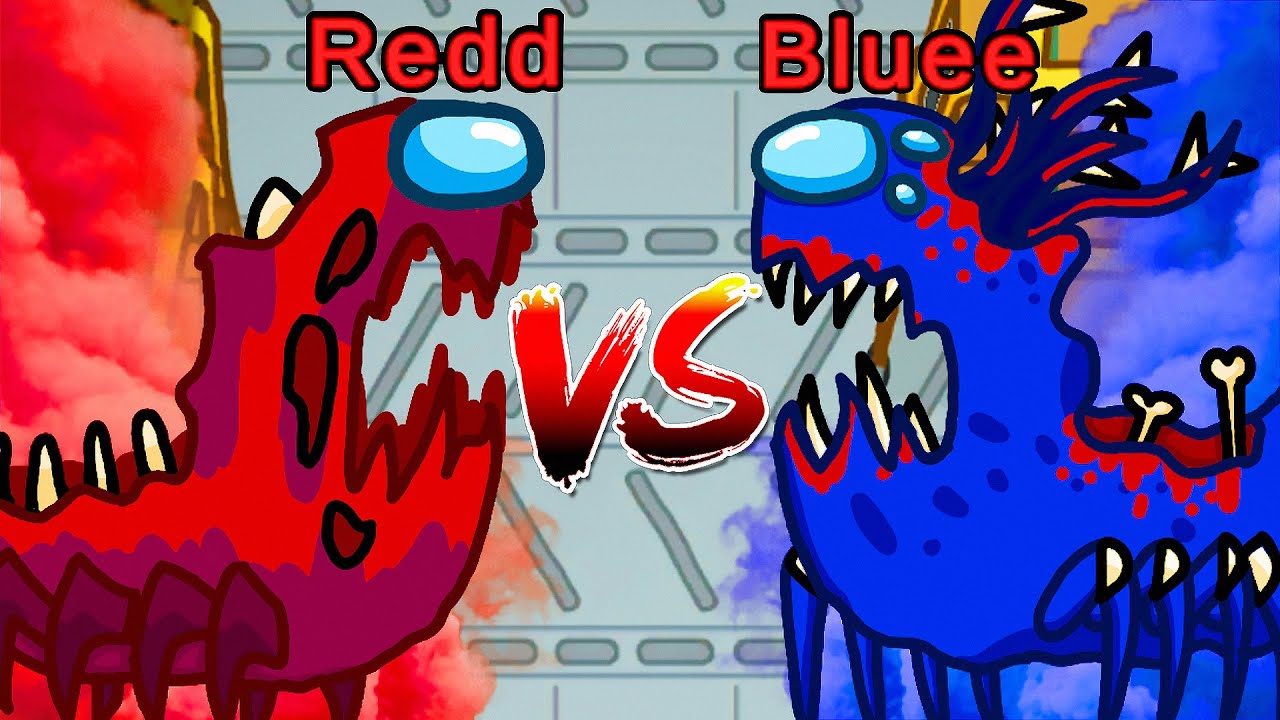 REDD vs BLUEE (Among Us) - YouTube