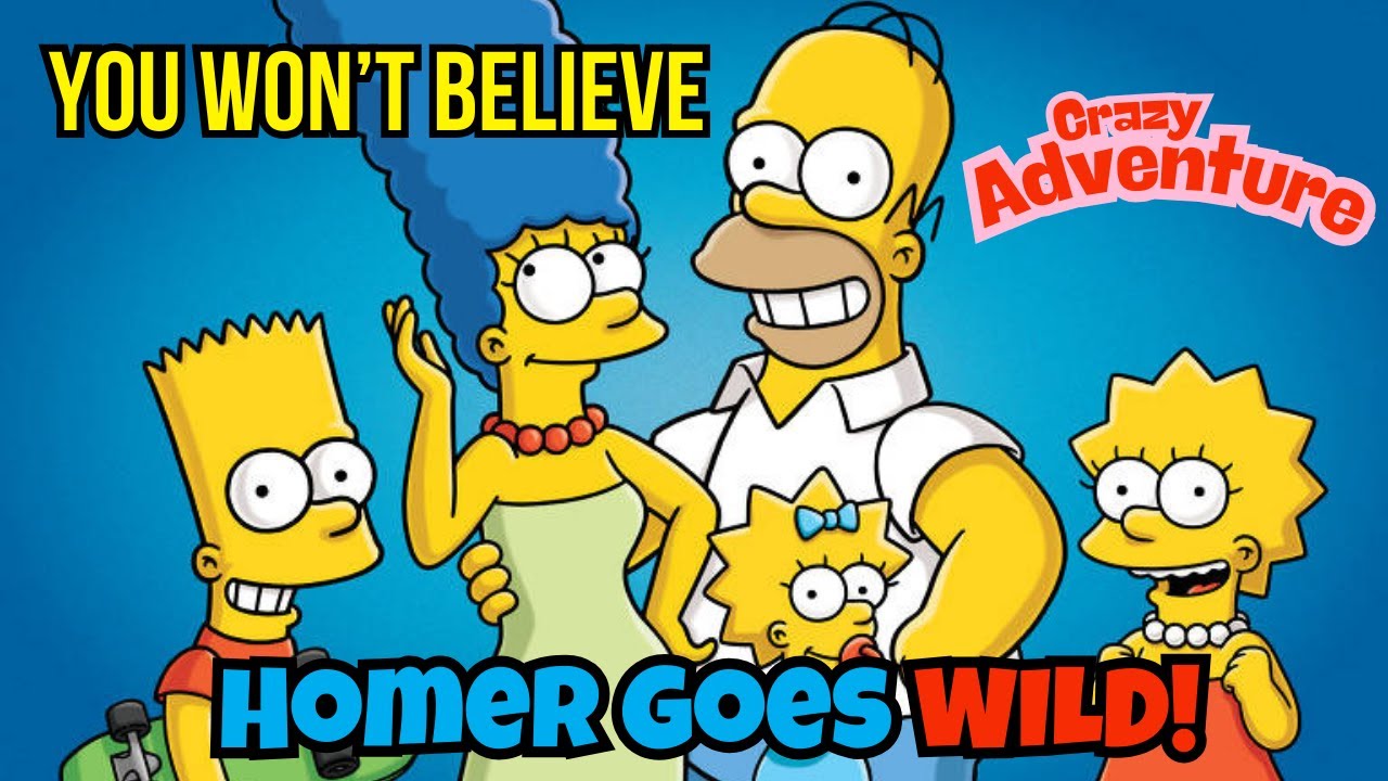 🐰🌳 The Simpsons’ Wild Family Adventure at Evergreen Gardens! 🌭🤣 - YouTube