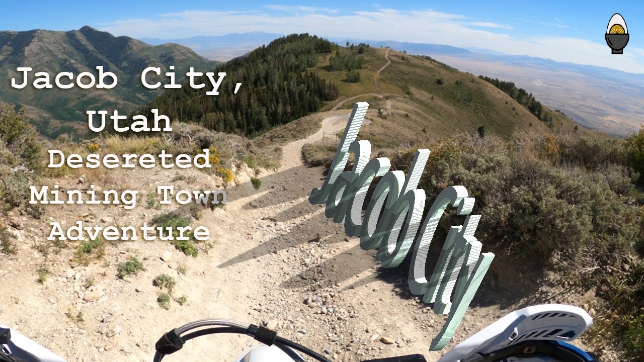 Jacob City, Utah Abandoned Mining Community Mountain Motorcycle ...