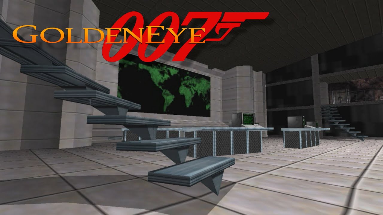 GoldenEye 007 - Control - 00 Agent [No Damage] - YouTube